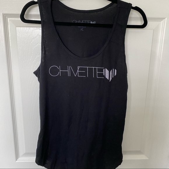 Chivette | Tops | Chivette Tank Size Xl Pink Letters | Poshmark